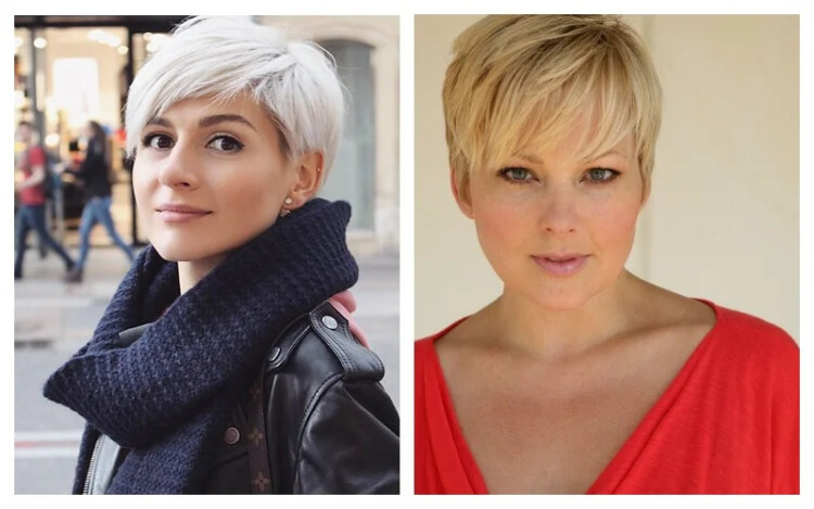 Trendy dámské účesy 2020: asymetrické střihy pro krátké vlasy s ofinou ...