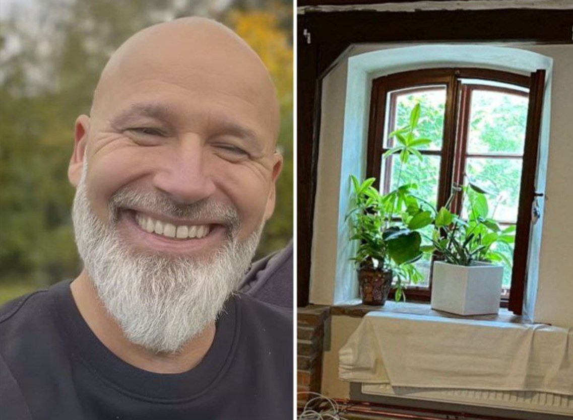 Honza Musil ukázal, jak vypadá jeho 310 let starý dům a zahrada: „Kus ...