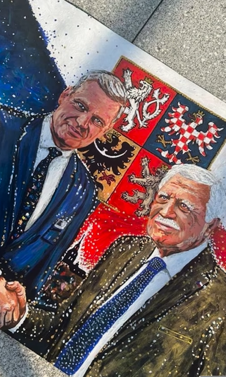 Klausův narozeninový dárek vyvolal bouři reakcí: Turek přinesl společný ...